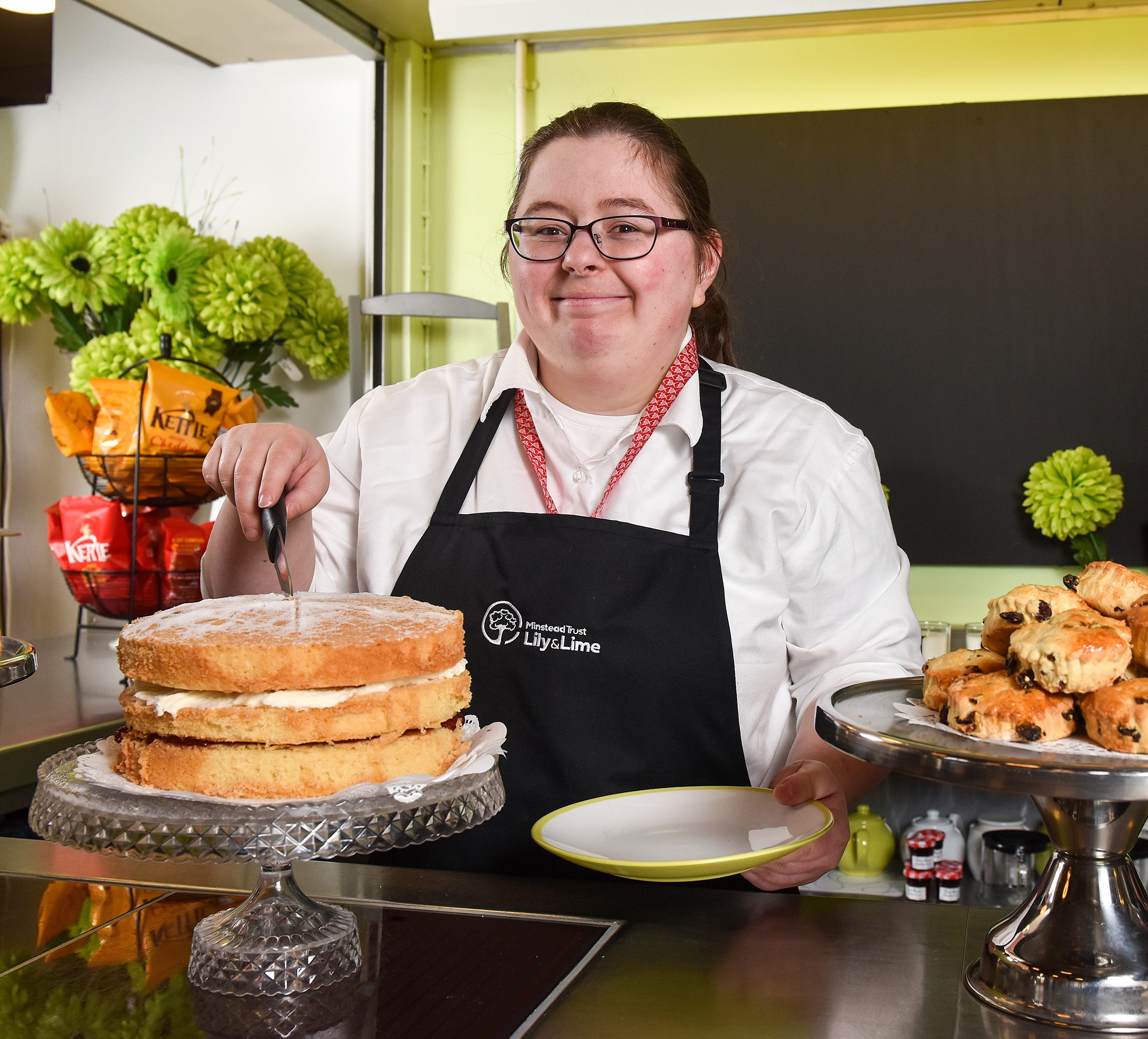 Louisa: Lead baker at Lily&Lime - Minstead Trust