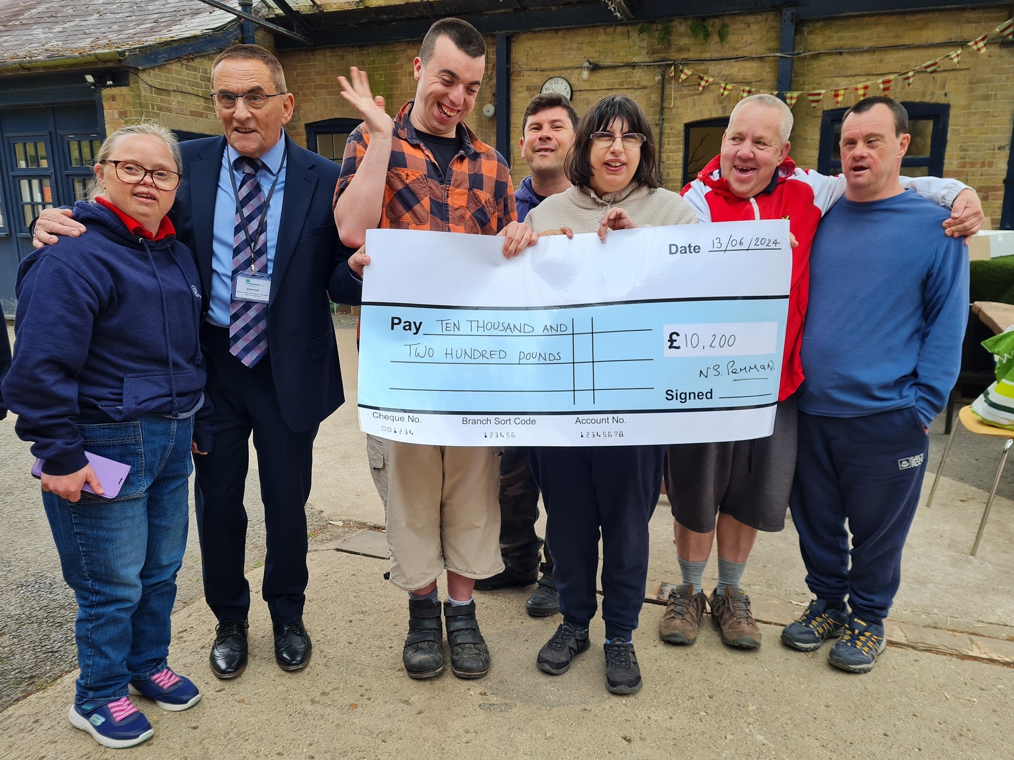Council Chair raises thousands for Minstead Trust - Minstead Trust