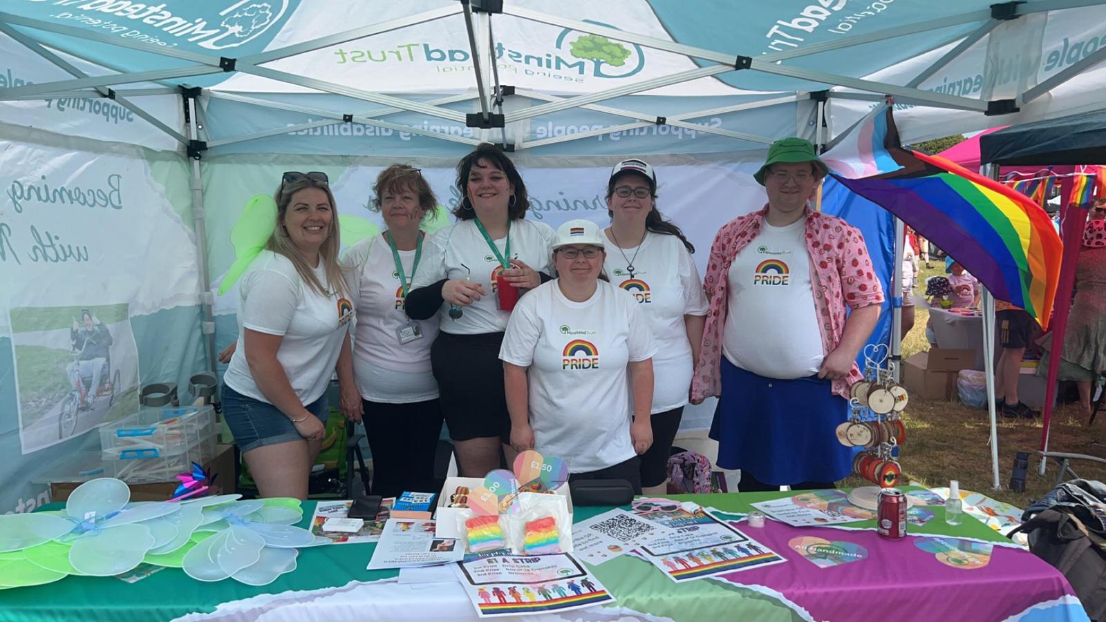 Trust heads to Portsmouth Pride 2025 - Minstead Trust
